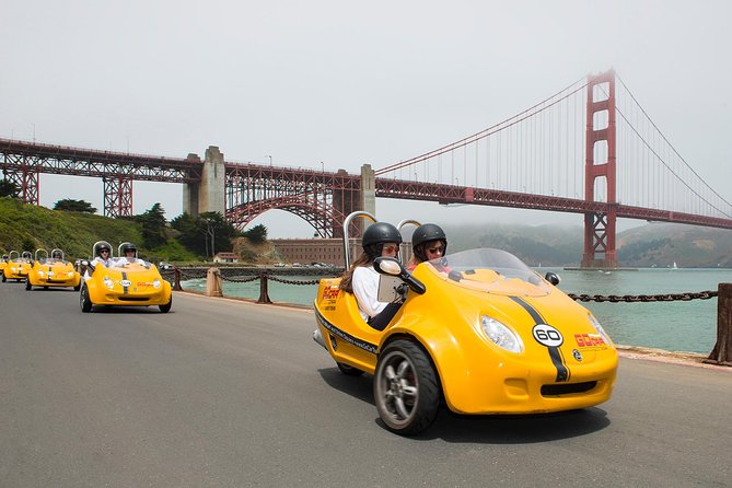 3HR Golden Gate Bridge and Golden Gate Park GoCar Tour