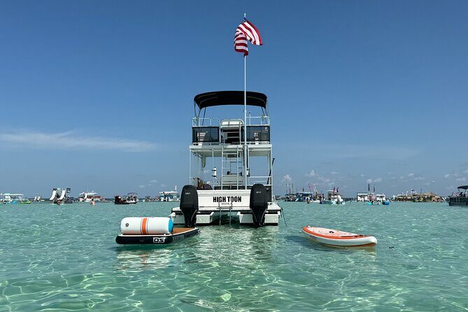 Destin Private Crab Island Boat Excursion