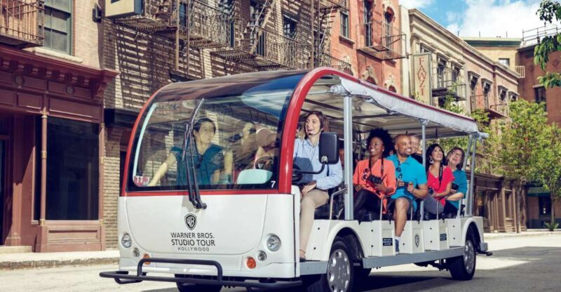 LA: Warner Bros Studio Entry with Hollywood Bus Tour Package