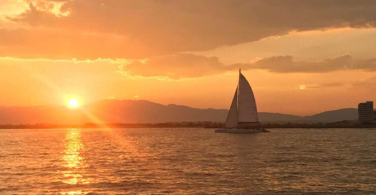 Palma De Mallorca Sunset Sailing Catamaran Trip With Drink