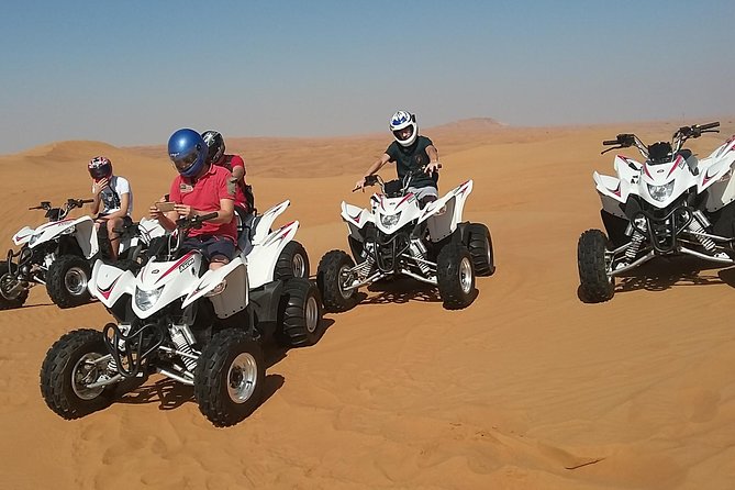 Private Morning Quad Bike Desert Self Drive in Dubai
