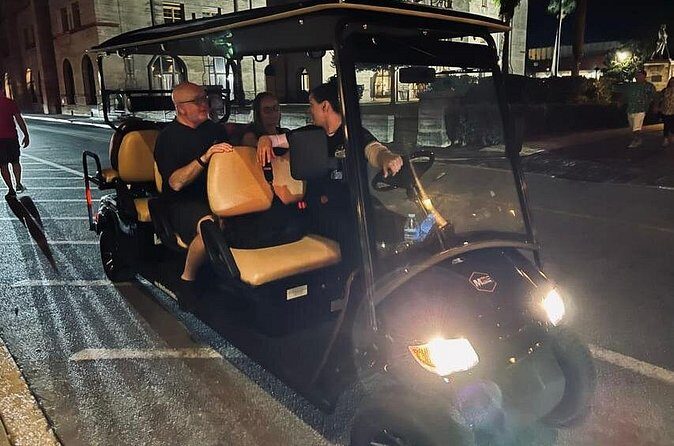 St. Augustine Haunted Ghost Tour by Electric Cart Shadow Ride